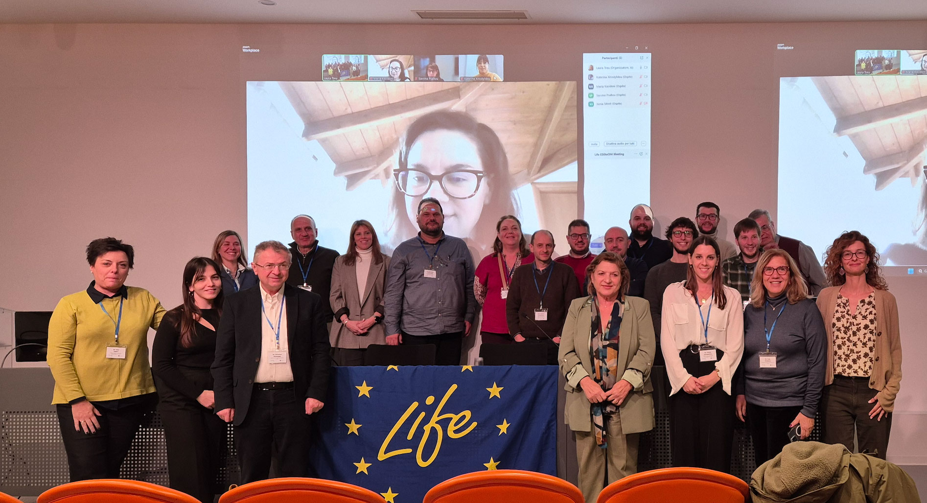 4 days of interesting and intensive work at the LIFE CO2toCH4 meeting ...